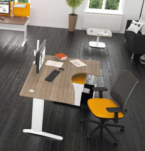 Star Harmony / Bureau compact 90° asymétrique
